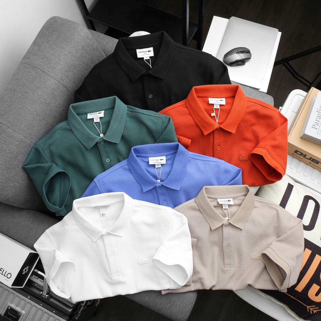 Áo thun Polo Nam Xuất Dư form slim fit , chất vải cotton mắt chim , bigsize 100kg - 3bros ...