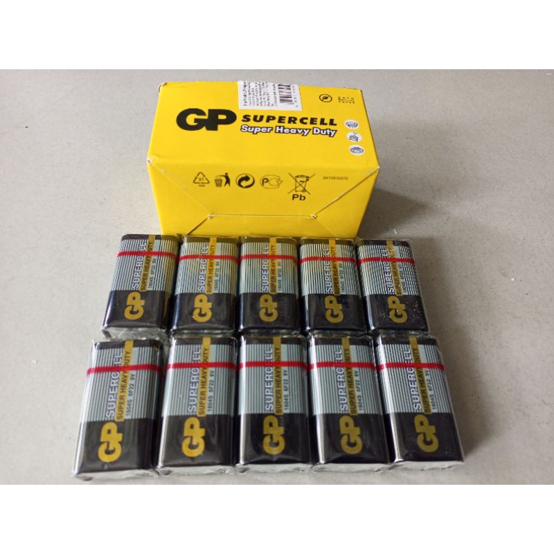 Pin 9V GP supercell vỉ 1 viên | Shopee Việt Nam