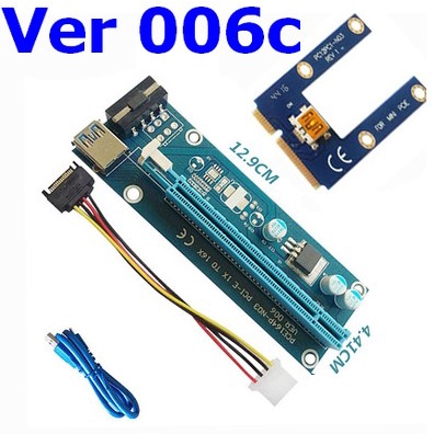 Riser Mini PCIE to PCIE 16x Lắp VGA rời cho Laptop (EGPU) | Shopee Việt Nam