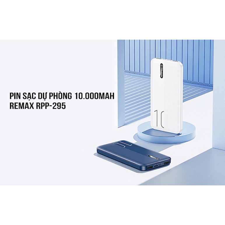 PIN DỰ PHÒNG REMAX RPP 295 10.000 MAH CHÍNH HÃNG | Shopee Việt Nam