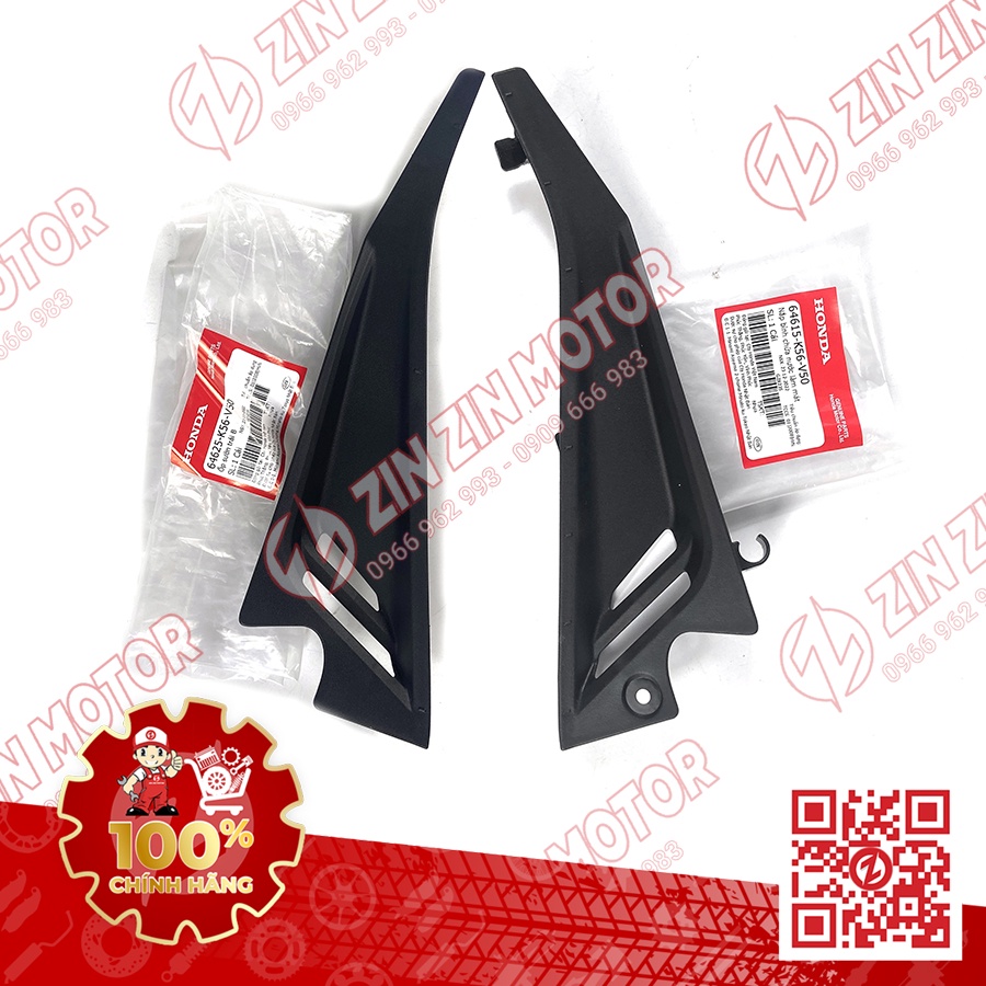 Nhựa Nhám Nắp Bình Nước Mát, Nẹp Ốp Sườn B Winner X V2 2019+, RS150 V3 Trái Phải 64625-K56-V50 ...