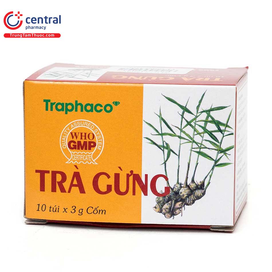 Trà gừng Traphaco hộp 10 gói | Shopee Việt Nam