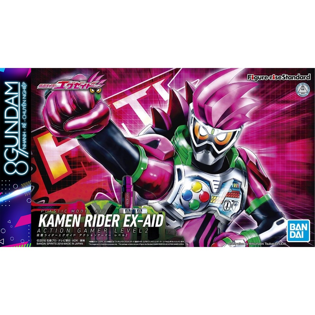 Mô Hình Lắp Ráp Figure-rise Standard Kamen Rider EX-AID | Shopee Việt Nam