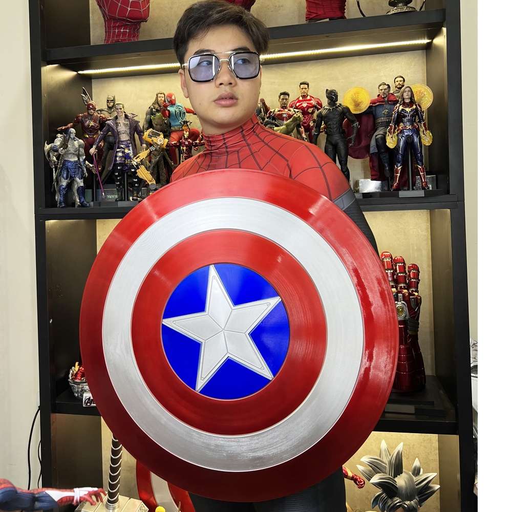 (Hàng có sẵn) Khiên Captain America 1:1 bản đẹp giống phim | Shopee ...
