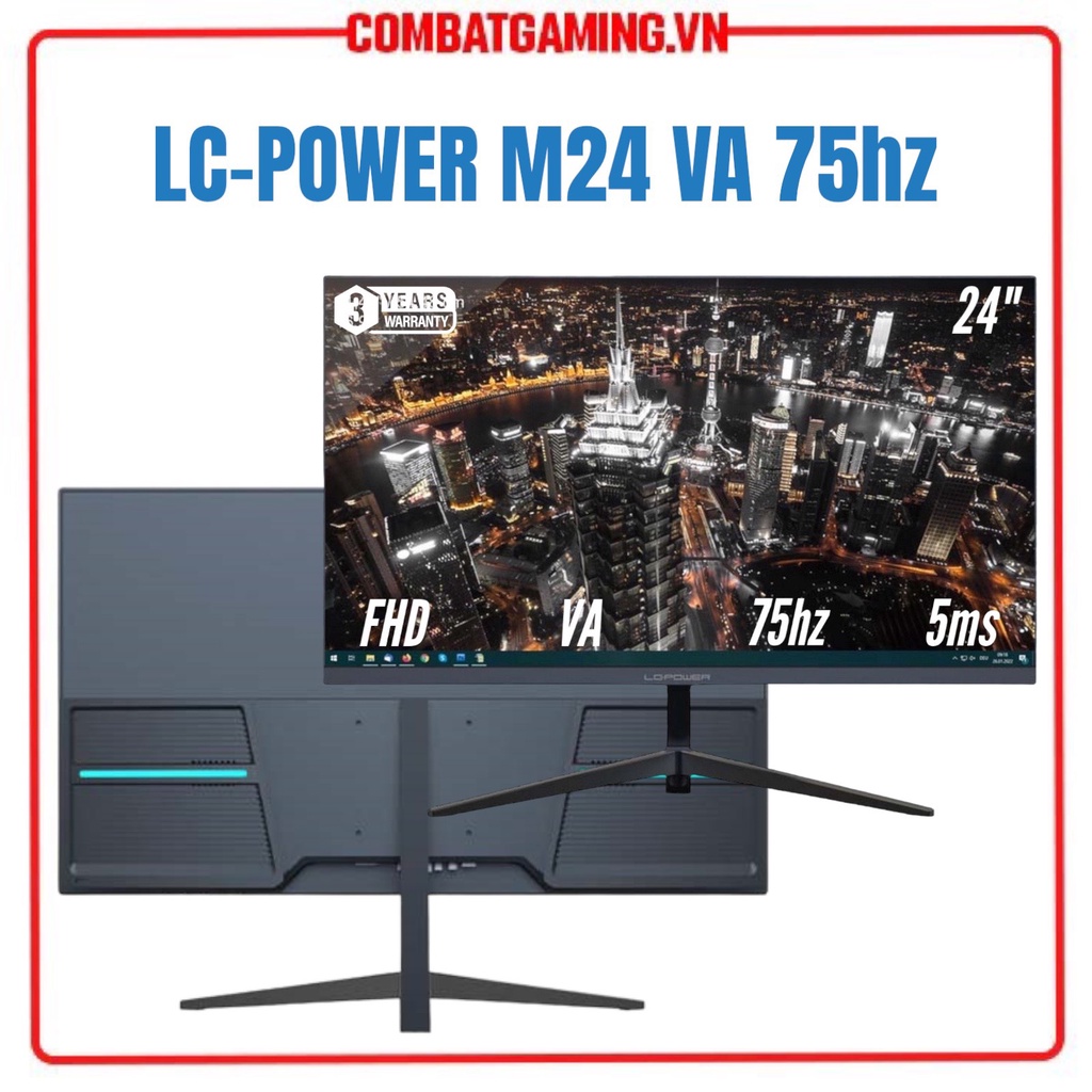 Màn Hình LC-POWER M22 M24 M27 VA IPS 75hz Hàng Chính Hãng | Shopee Việt Nam