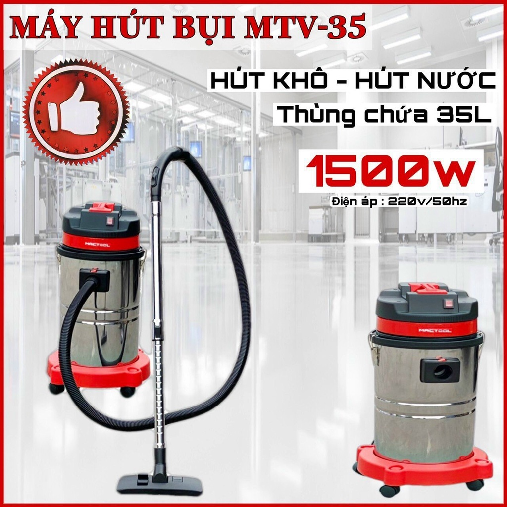 Máy thổi hút bụi MTV 1500w công nghiệp 35L cao cấp- bảo hành 1 năm | Shopee Việt Nam