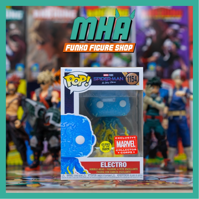 Chính Hãng Funko Pop Spider Man No Way Home - Mô Hình Electro GITD MCC ...