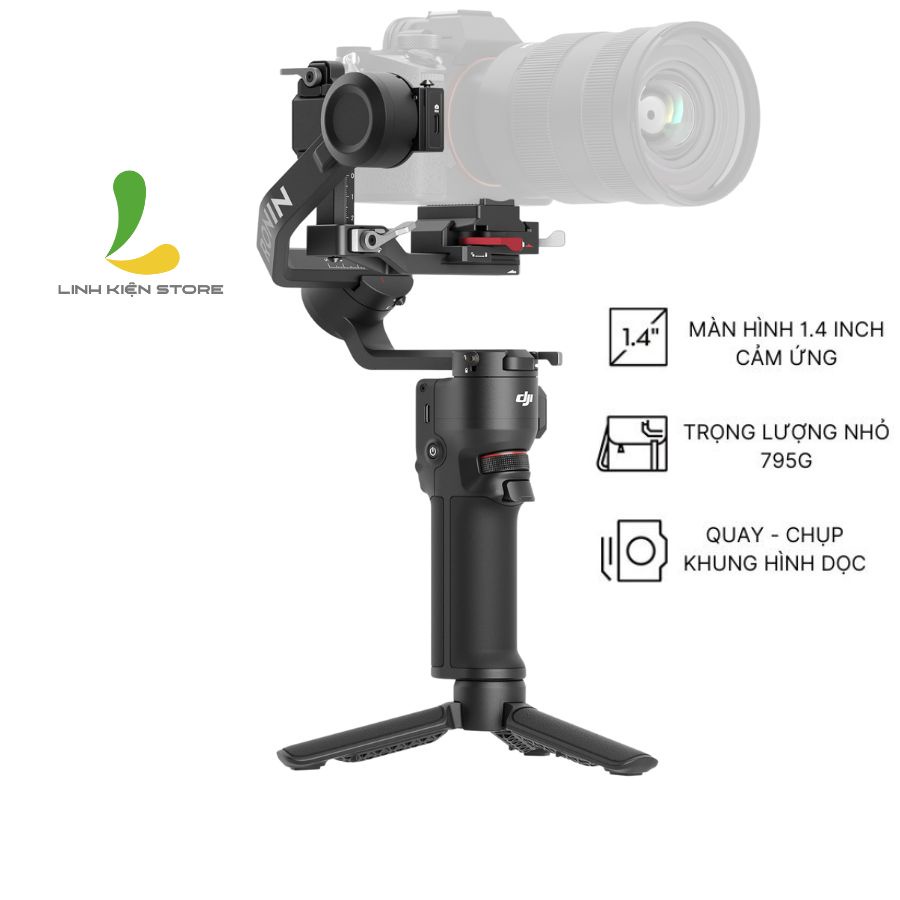 Tay cầm chống rung DJI RSC 2 / RS 3 Mini - Chống rung 3 trục Sử dụng ...