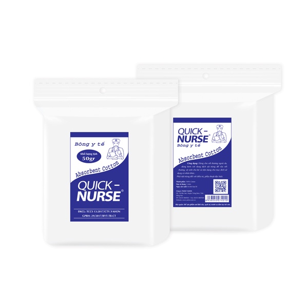 BÔNG Y TẾ QUICK-NURSE 50GR | Shopee Việt Nam