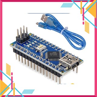 Arduino Nano V3.0 đã hàn chân + Dây cáp | Shopee Việt Nam