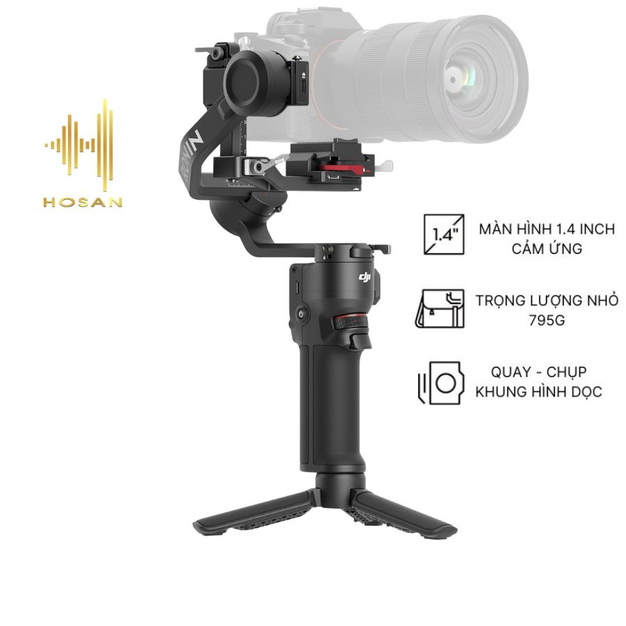 Tay cầm chống rung HOSAN dji RSC 2 / RS 3 Mini chống rung 3 trục Sử ...