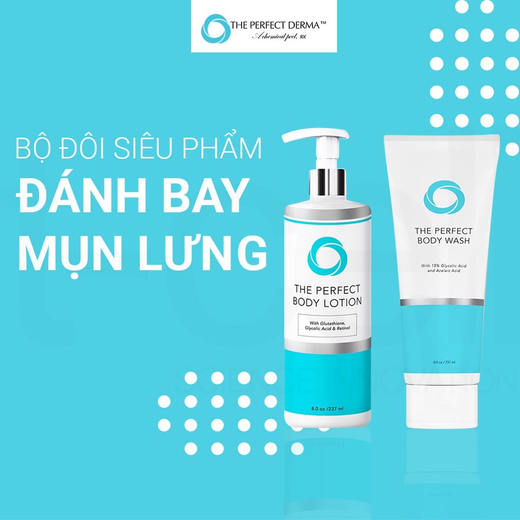 Sữa Tắm và Sữa Dưỡng Thể Làm Trắng Và Mịn Màng Da The Perfect Body ...