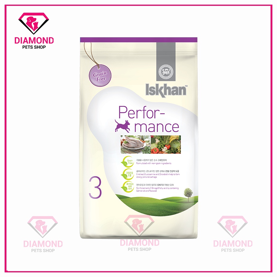 (1.2KG) THỨC ĂN ISKHAN PERFORMANCE DÀNH CHO CHÓ TRƯỞNG THÀNH (HSD T8 ...