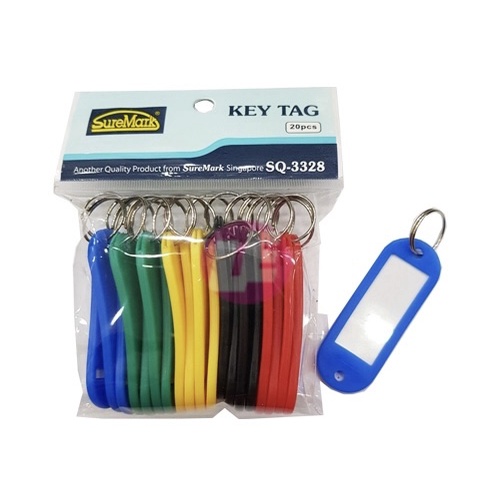 [Key Tag] Móc Khóa Bảng Tên SureMark SQ-3328 (Lẻ 1 Cái/Màu Ngẫu Nhiên ...