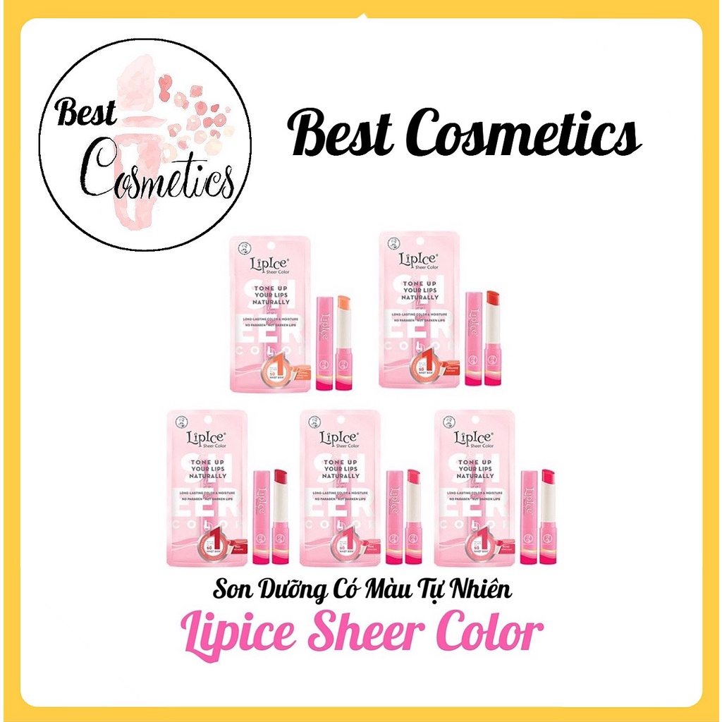 (CHÍNH HÃNG) new Son LipIce Sheer Color 2.4g | Shopee Việt Nam