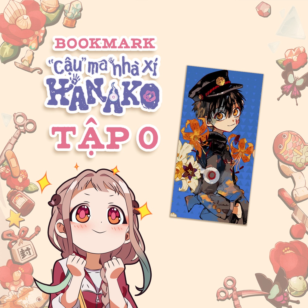 Bookmark Cậu Ma Nhà Xí Hanako phiên bản bìa truyện - JIBAKU SHOUNEN ...