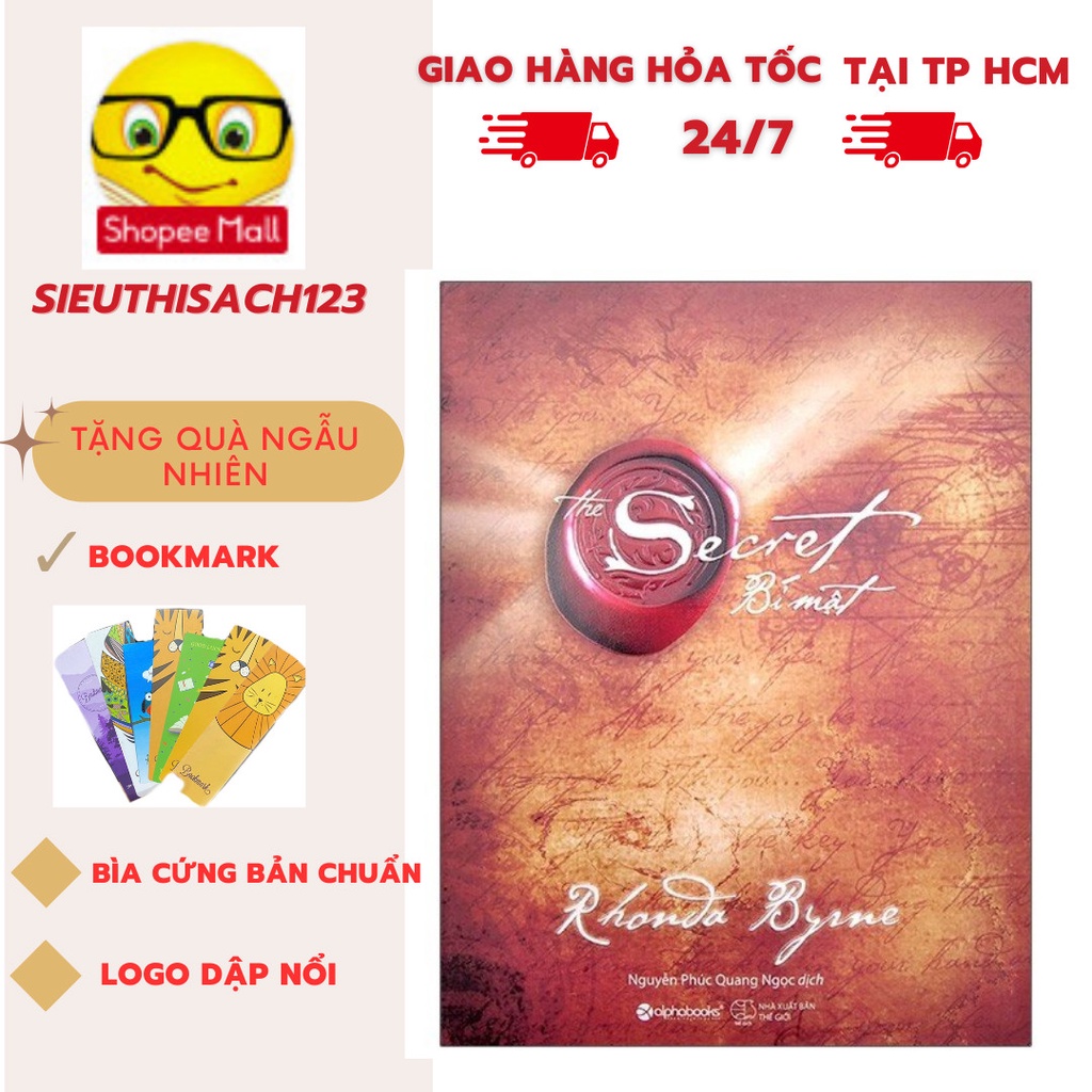 Sách - Bí mật The secret ( bìa cứng ) | Shopee Việt Nam
