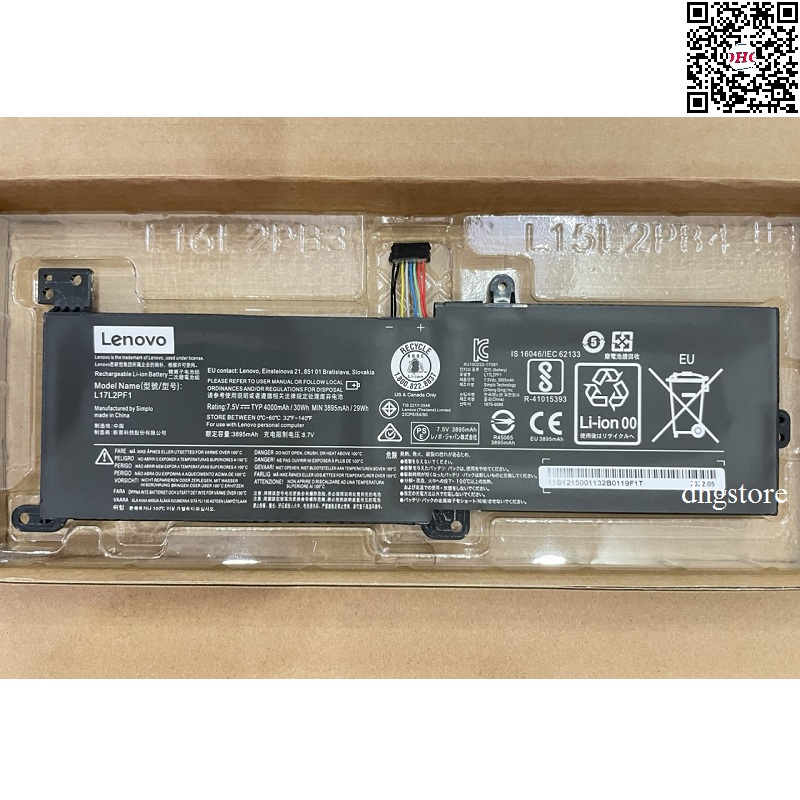 Pin laptop Lenovo Ideapad L16M2PB1 L16M2PB2 L16L2PB2 L16M2PB3 L16C2PB1 ...
