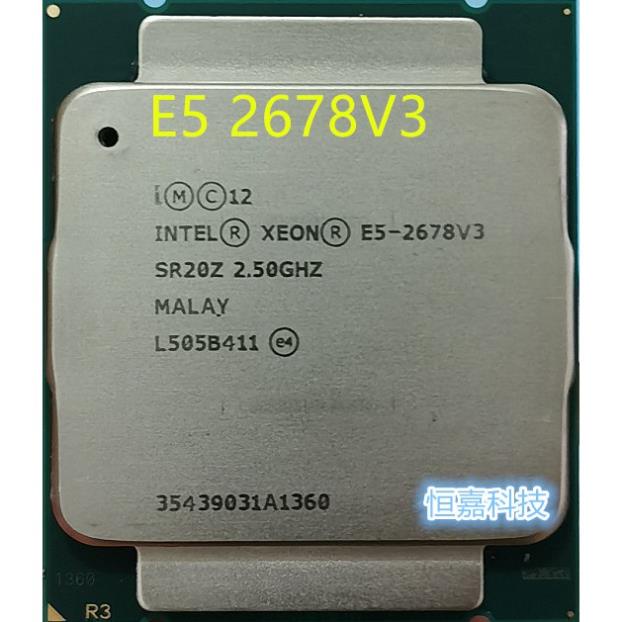 CPU 2011 Xeon E5 2673V3,E5 2676V3,E5 2680V3,2678V3,2698V3, 2696V3,E5 ...