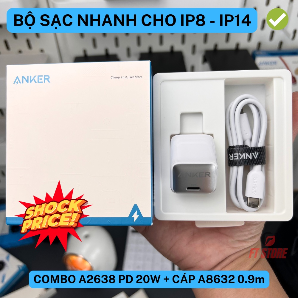 [GIAO HỎA TỐC] Củ Sạc Nhanh Anker PowerPort III Nano 20W-A2633 BH 18TH ...