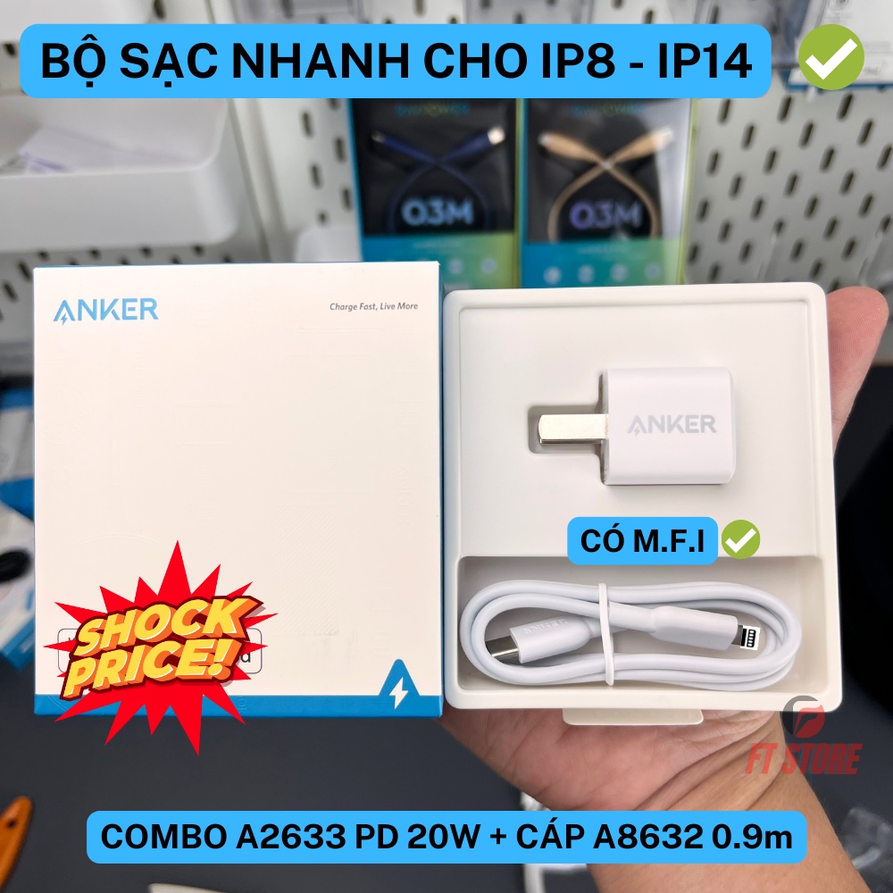 [GIAO HỎA TỐC] Củ Sạc Nhanh Anker PowerPort III Nano 20W-A2633 BH 18TH ...