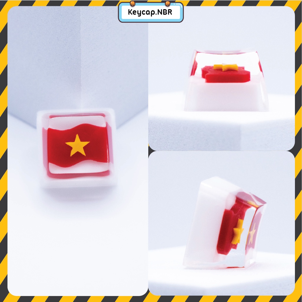 Keycap Cờ Đỏ Sao Vàng trang trí bàn phím cơ | Shopee Việt Nam