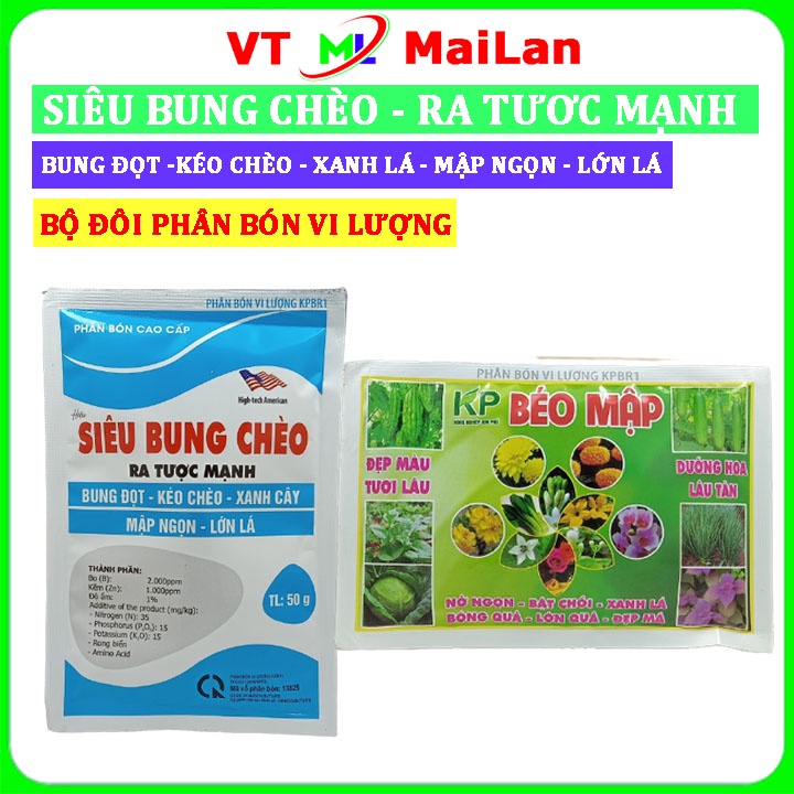 Siêu bung chèo, béo mập, bung đọt mạnh (combo 2 gói) | Shopee Việt Nam