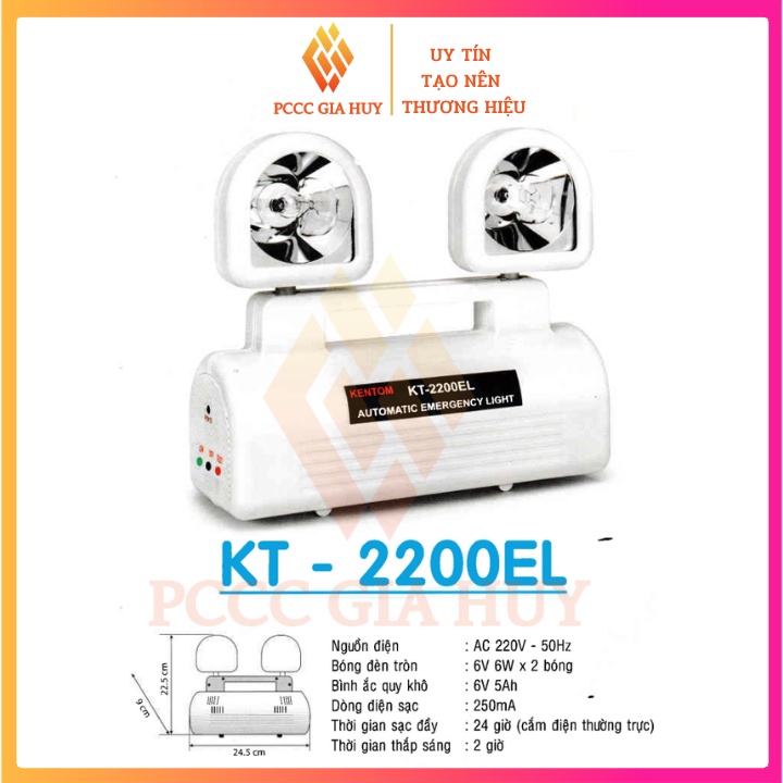 Đèn chiếu sáng sự cố, đèn khẩn cấp LED siêu sáng ( mắt mèo) KT2200EL ...
