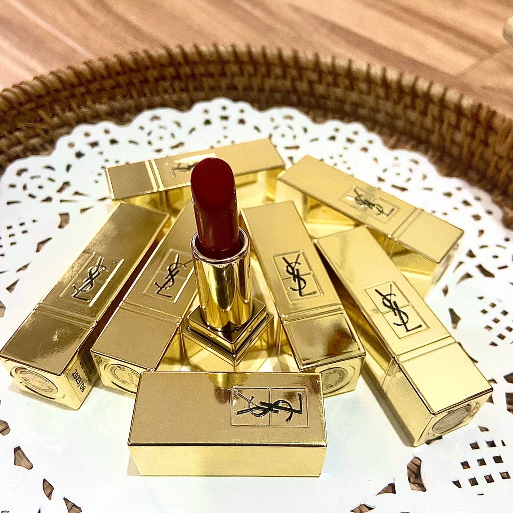 Thanh lý Son YSL mini Rouge Pur Couture màu 21 đỏ ruby | Shopee Việt Nam