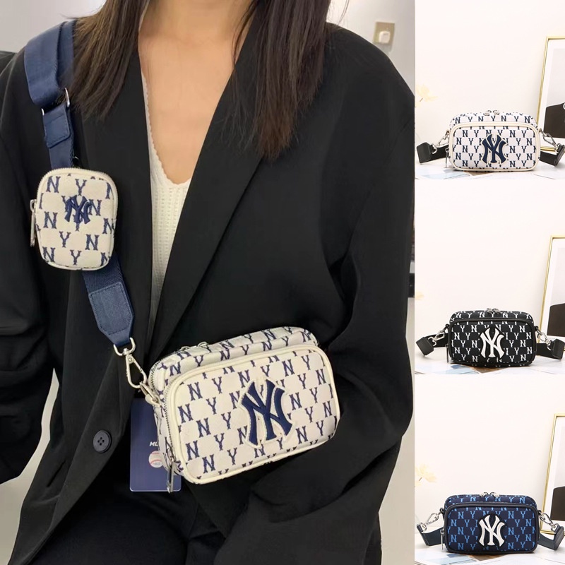[ HÀNG CHUẨN 1:1] Túi MLB Monogram Mini Crossbody Bag New York Yankees ...