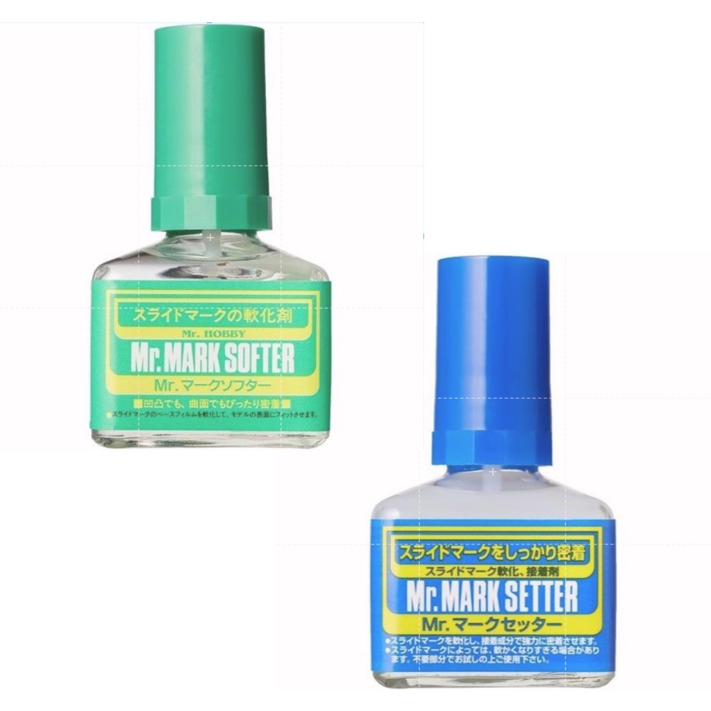 Dung dịch Mr Mark Softer MS231 và Mr Mark Setter MS232 dùng dán Decal ...
