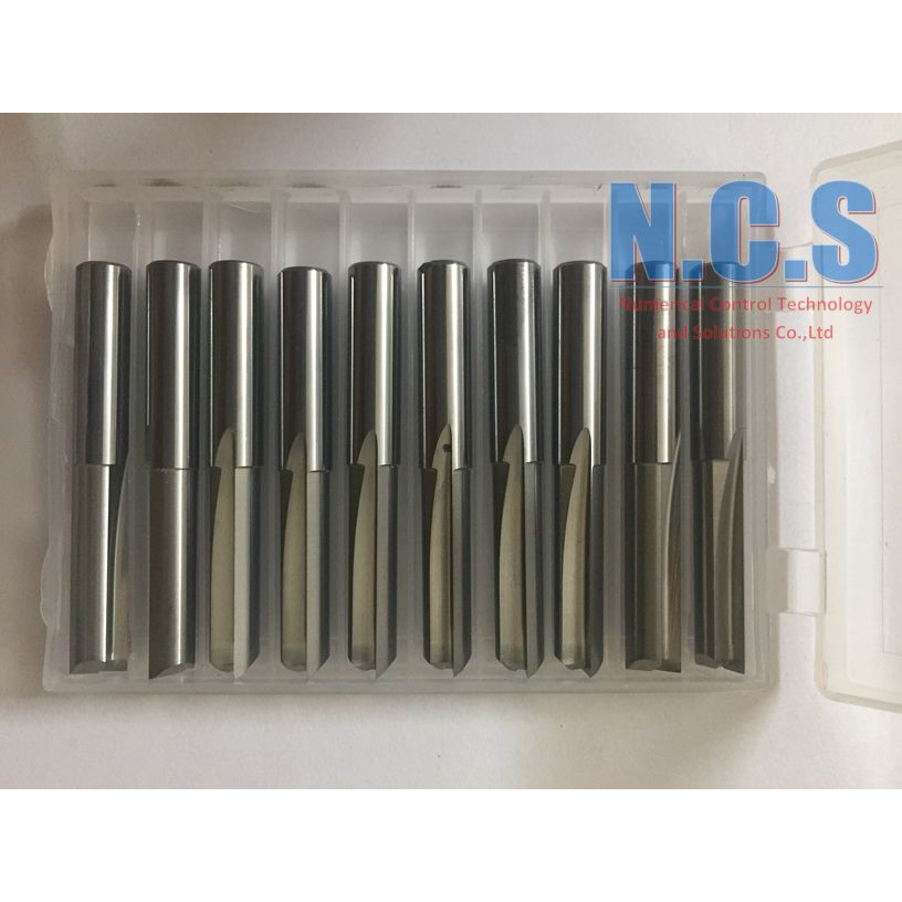 (01 mũi) dao phay gỗ CNC 6.0mm, thẳng 2 lưỡi, hàng bình dân | Shopee ...