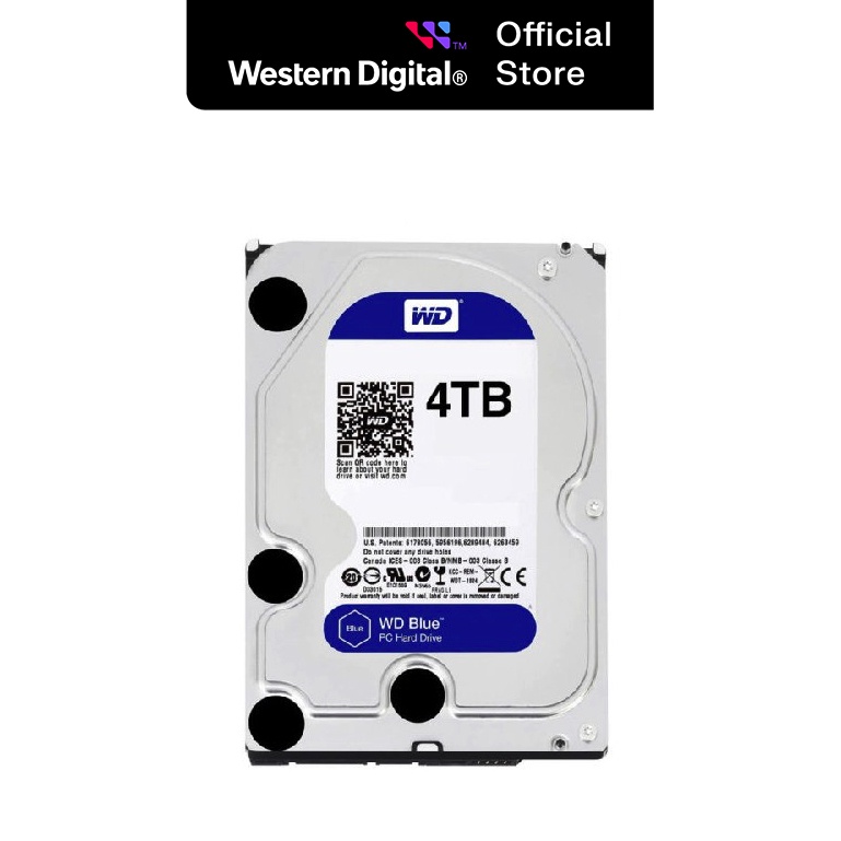 Ổ Cứng HDD Western Digital WD BLUE 4TB/64MB/5400rpm/3.5" - WD40EZAZ ...