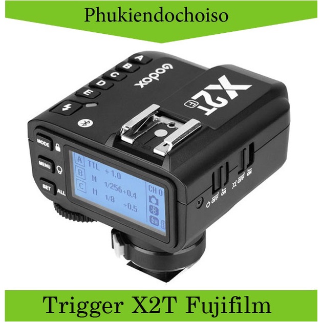 Điều khiển đèn Godox X2T-F-TTL 2.4G Wireless Flash Trigger cho Fujifilm | Shopee Việt Nam