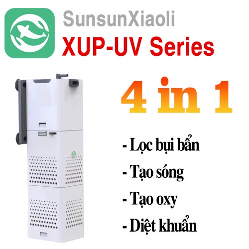 Máy lọc nước bơm oxy bể cá XUP UV nội địa cao cấp có đèn UV | Shopee Việt Nam