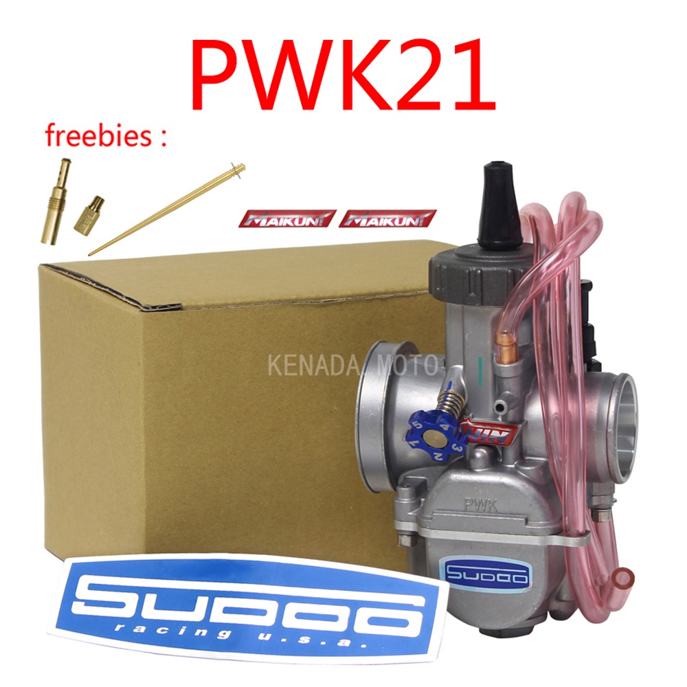 Bình Xăng Con PWK 21 24 26 28 30 32 34mm cho Ga Dẹp OKO MC RACING ĐEN ...