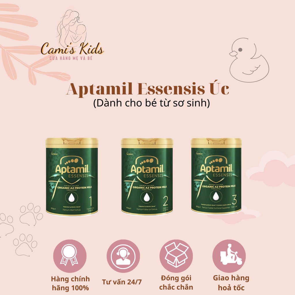 Sữa bột Organic Aptamil essensis 900g Úc | Shopee Việt Nam