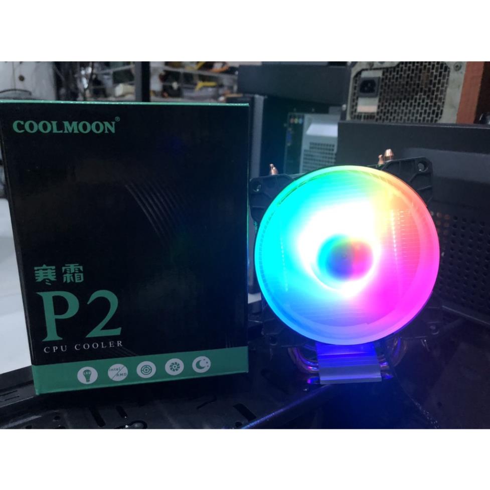 Tản Nhiệt Khí,Quạt tản nhiệt, Fan CPU Coolmoon Frost P2 Streamer ...