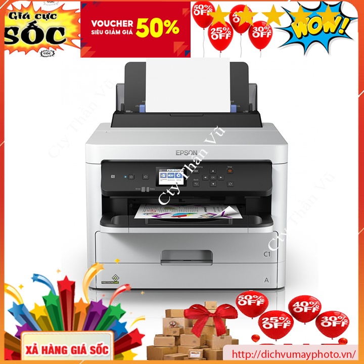Máy in Epson Pro Wf-c5210 chất lượng tốt hàng đảm bảo có bảo hành INECO ...