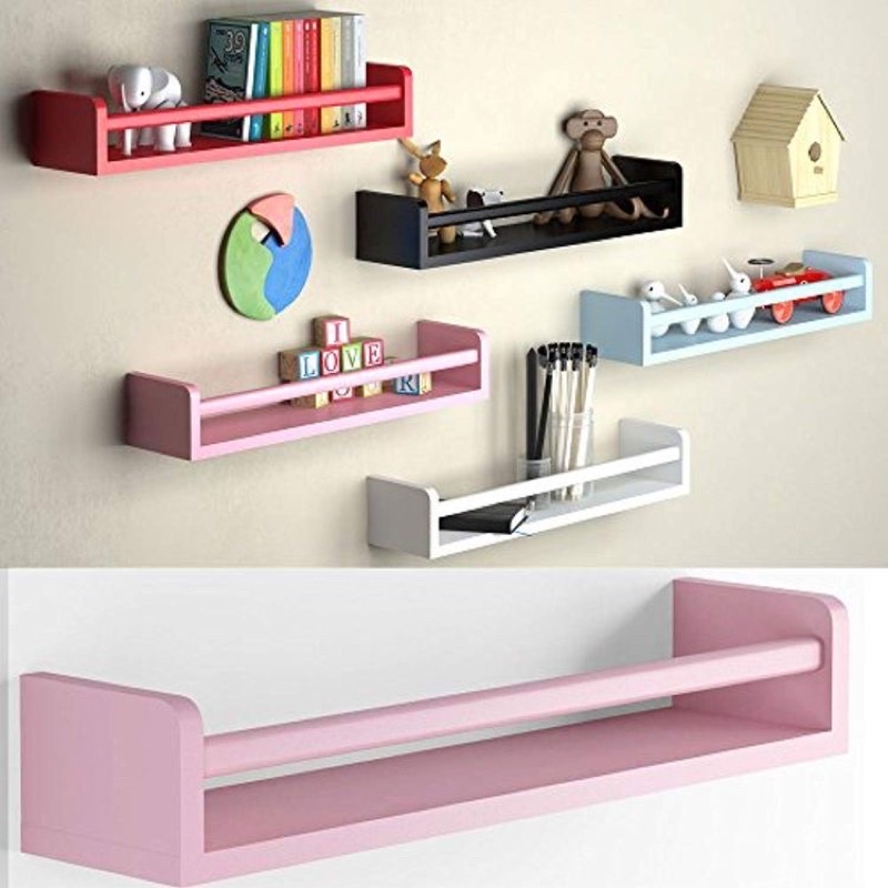 ANHA KIDS Kệ sách đa năng treo tường trẻ em, custom theo màu yêu cầu ...