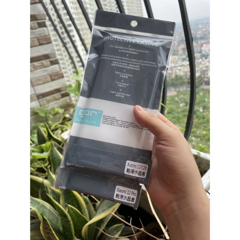 Ốp lưng chính hãng Gor cho Xiaomi Mi 12 / mi 12X / mi 12 pro trong suốt ...