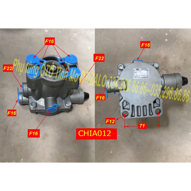chia hơi đầu kéo 1cầu-4 lỗ 9710021510 | Shopee Việt Nam