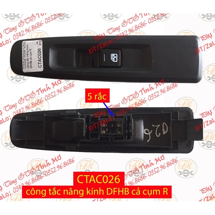công tắc nâng kính DFHB cả cụm R | Shopee Việt Nam