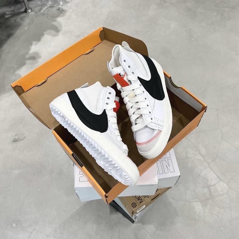 [CHÍNH HÃNG - CÓ SẴN] GIÀY NIKE BLAZER MID 77 JUMBO (DD3111 100 ...