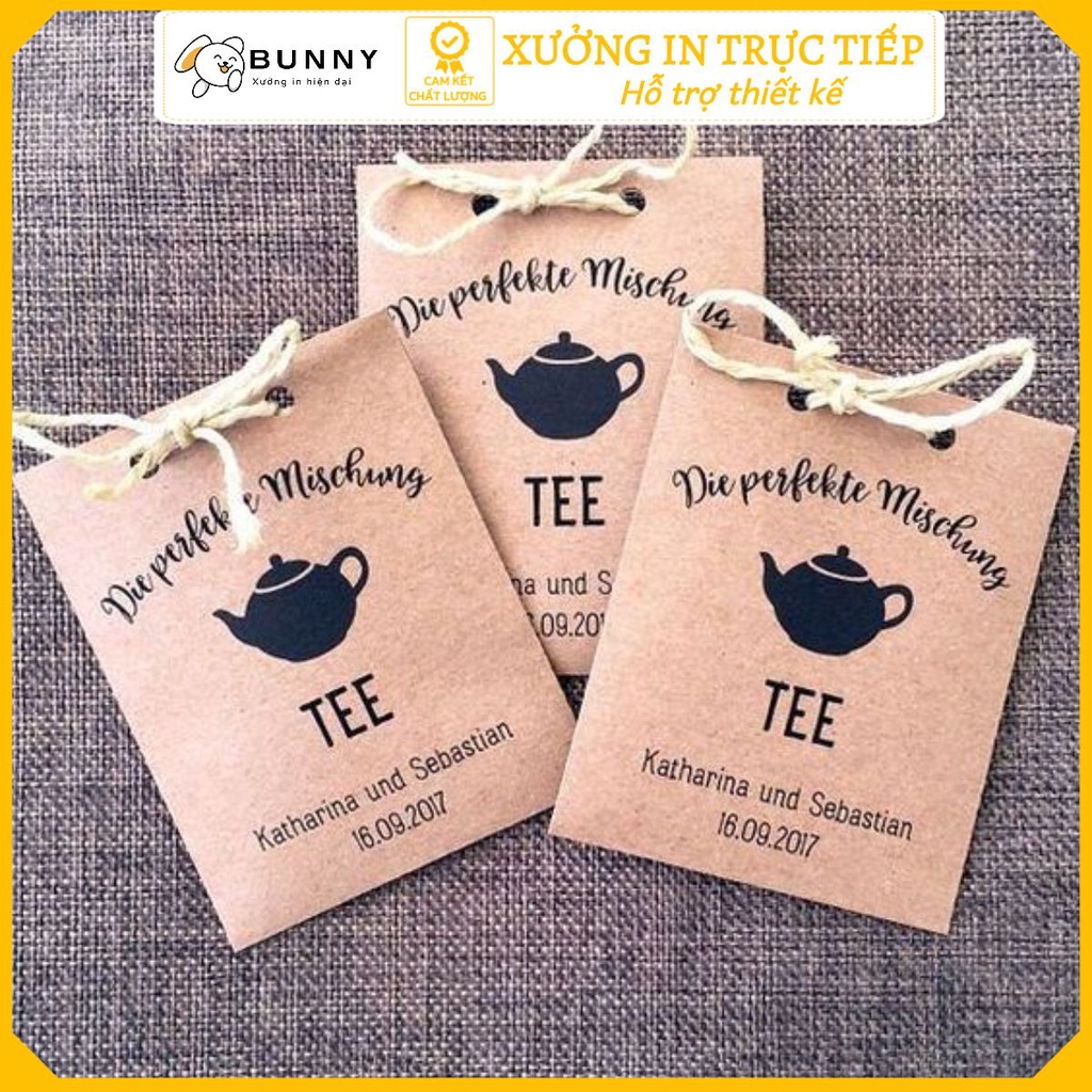 [Ảnh Thật] Tag Treo Kraft Thân Thiện Môi Trường In Tag Giấy Theo Yêu ...