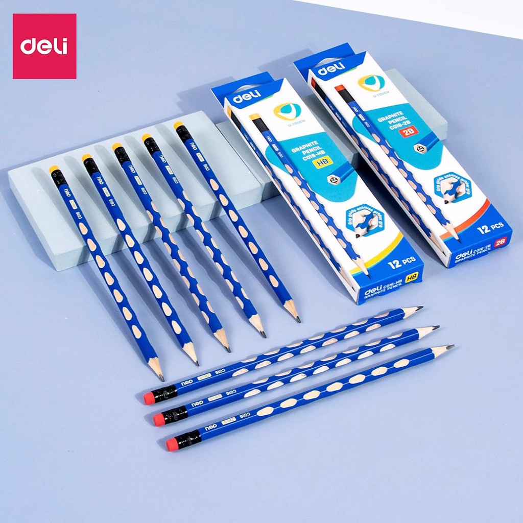 Bút chì định vị Deli 2B C016 - Combo 5 cây | Shopee Việt Nam
