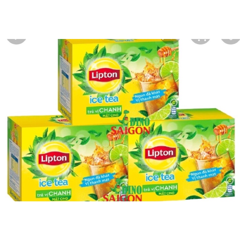 Trà lipton ice tea vị chanh mật ong,hộp 192g/16gói | Shopee Việt Nam