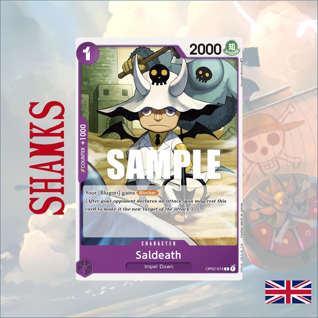 [Thẻ bài One Piece TCG] Saldeath - OP02-074 - Common | Shopee Việt Nam