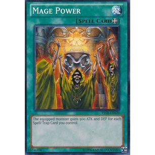 [EN][Thẻ bài Yugioh] Mage Power-YSYR-EN029 Common Unlimited | Shopee ...