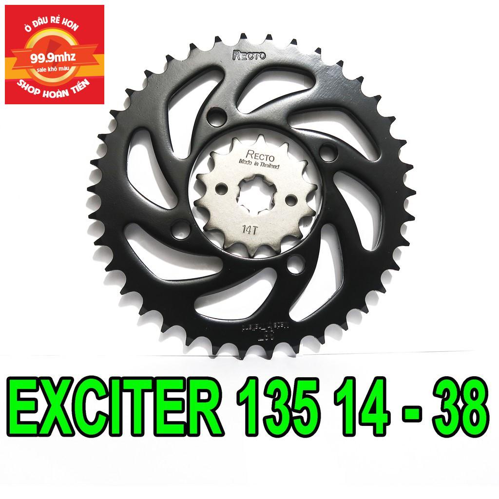 Nhông Ex135, Đĩa Ex135 Đời 2011-2014 Recto Chính Hãng Có Tem 3D 7 Màu ...